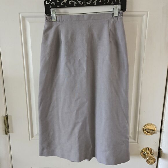 TanJay | Skirts | Vintage Tan Jay Midi Skirt Size 2 Gray Tanjay ...